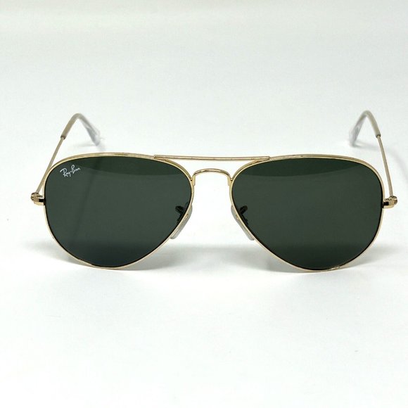 Ray-Ban | Accessories | Ray Ban Gold Metal Aviator Sunglasses Rb325 ...